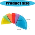 6Pcs Triangular Shape Bookmarks Plastic Corner Page Book Marker Book ...