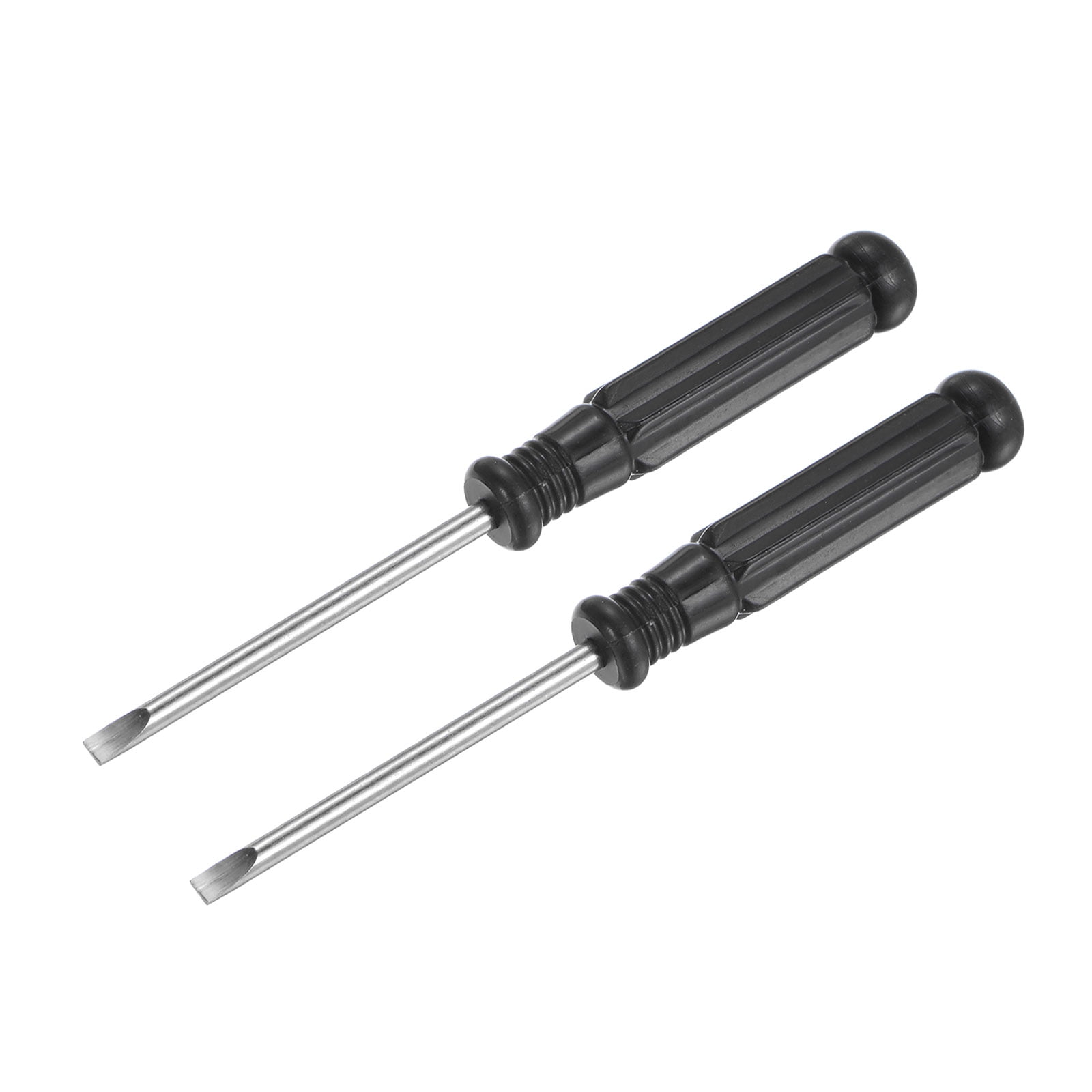 Mini Slotted Screwdriver, 3.0mm Flat Head with Black Handle for Small ...