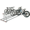 111"L Double Sided Grid Bike Rack, 18-Bike Capacity, Powder Coated ...