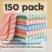 World's Best Dish Cloths - Set of 12 - Assorted Colors - Walmart.com