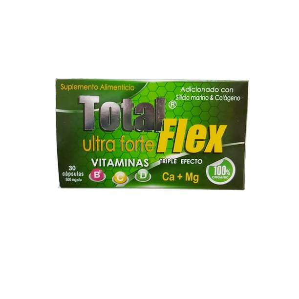 Ultradvance Total Flex Ultra Forte 30 capsulas 500 mg | Walmart en línea