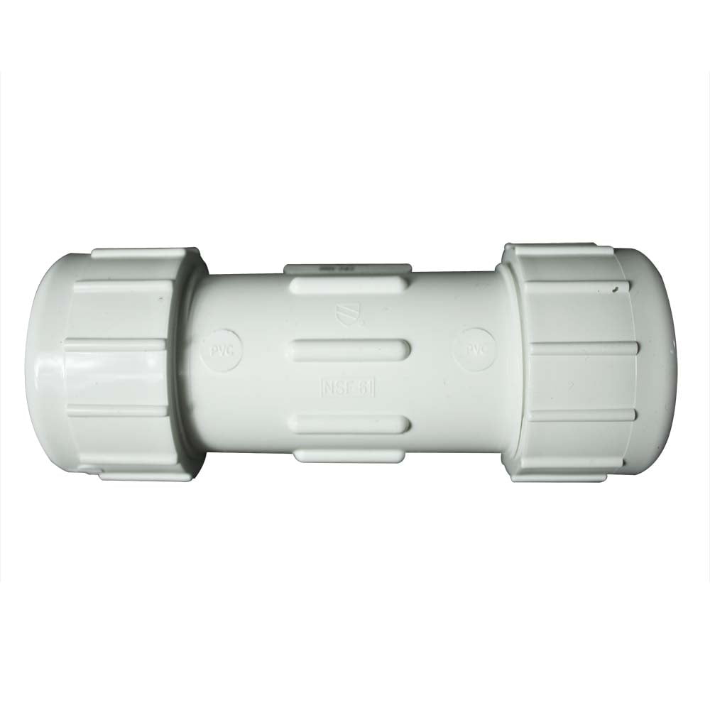 Thrifco Plumbing 6622175 2 Inch PVC Comp. Coupling - Walmart.com