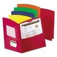 Oxford, OXF5062500, Contour Two Pocket Folders, 25 / Box, Assorted ...