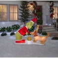 Airblown - Grinch and Max Christmas Inflatable - Walmart.com