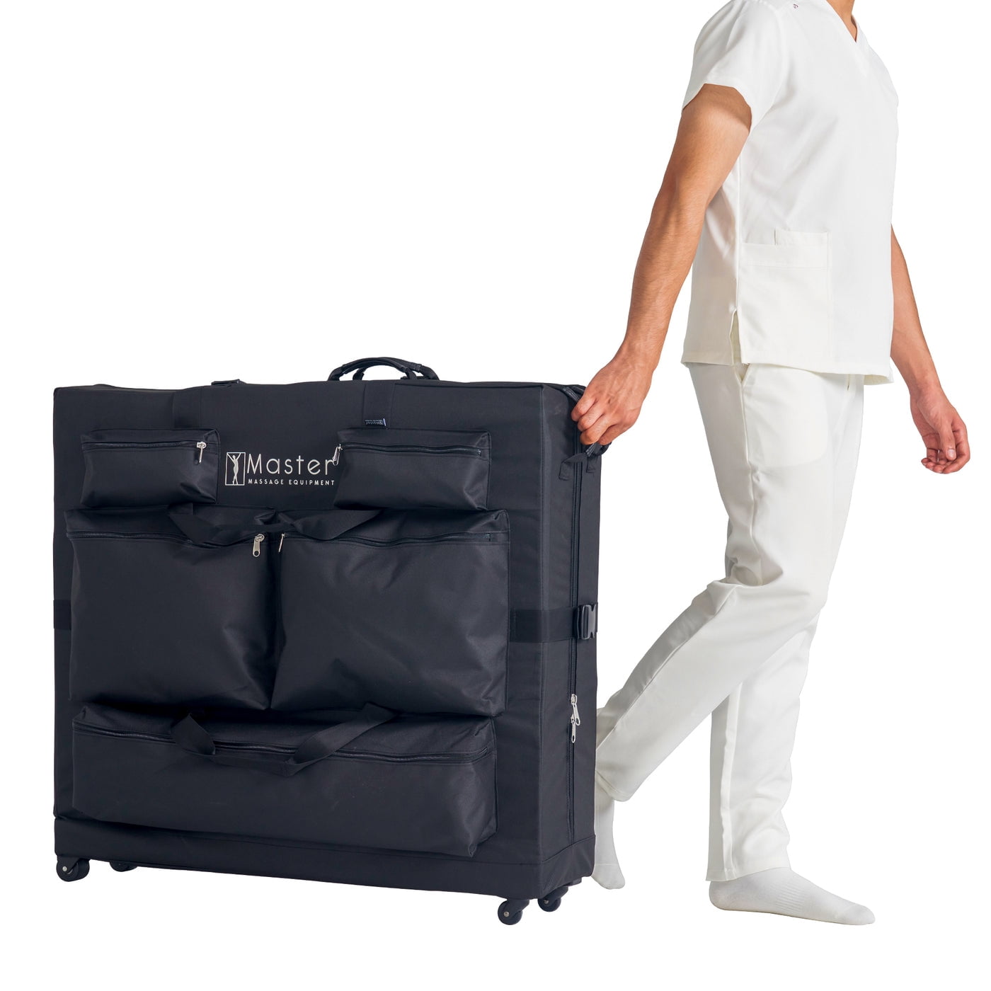 Click here for Master Massage Wheeled Carry Case - Oversized Roll... prices