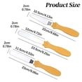3 Piece Stainless Steel Cake Spatula Set - Offset Icing Spreader and ...