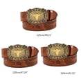 Belt Buckle Belt Cowboy Belts For Men Western With Big Buckle Jeans ...