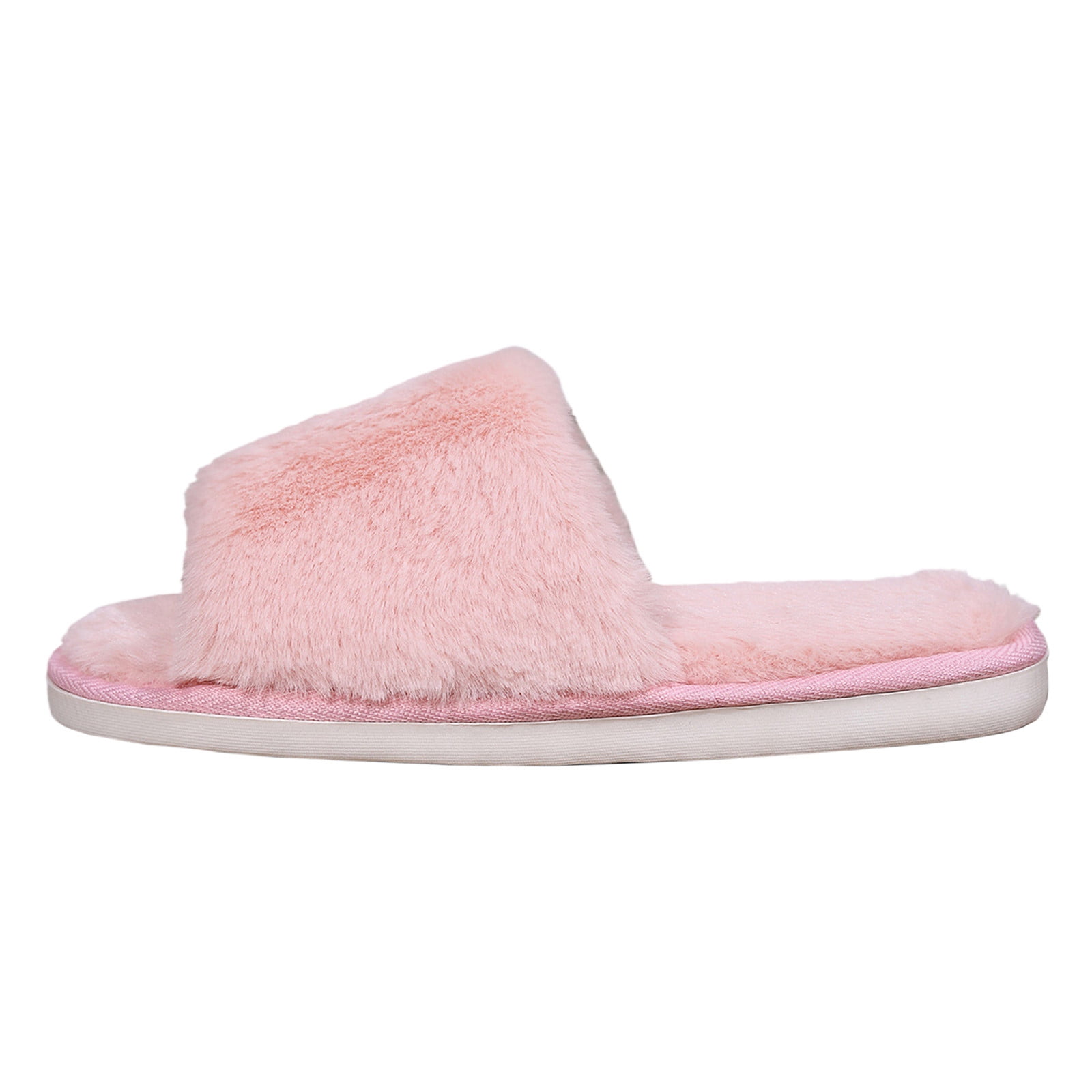 Click here for Vbarhmqrt Fuzzy Slippers For Women Indoor Womens A... prices