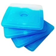 Fit & Fresh XL Reusable Long Lasting, Cold Freeze Blocks for Lunch Box ...