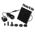 1.5W Solar Powered Brushless Submersible Water Circulation Kit With 4 ...