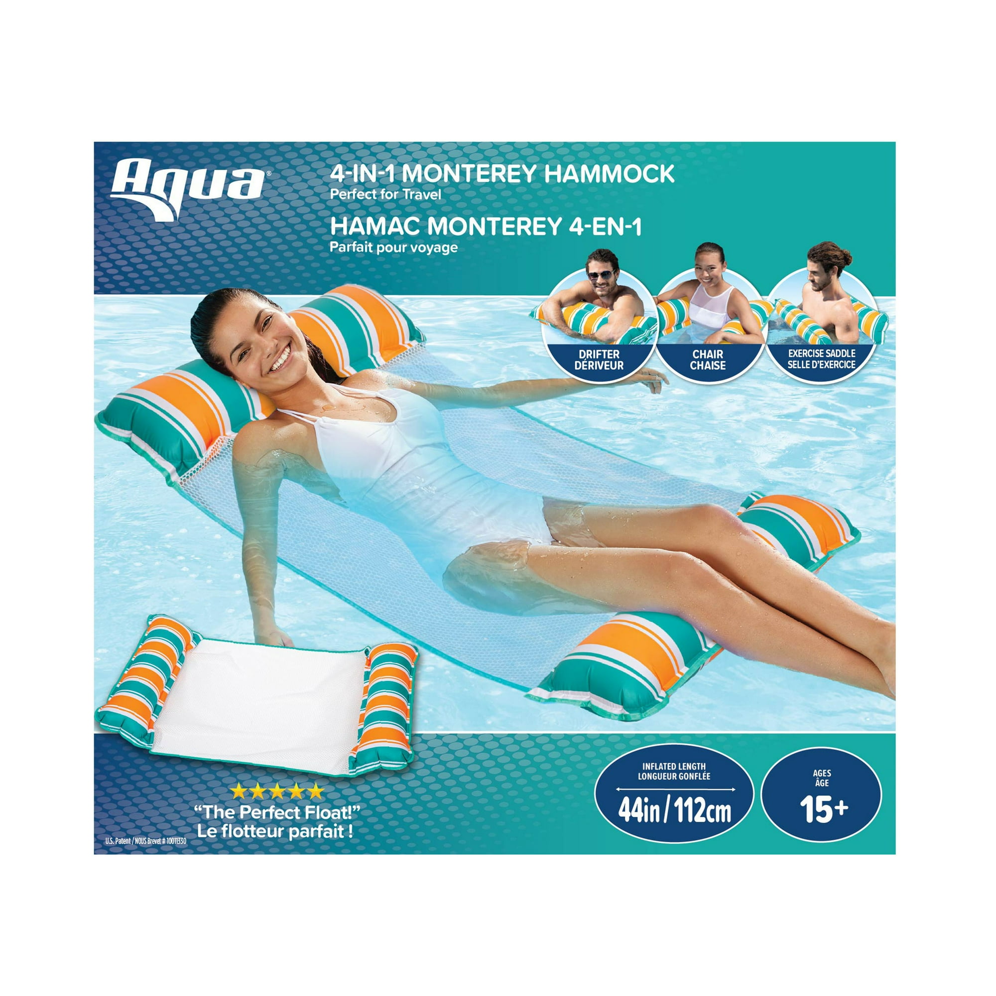 Click here for Aqua Leisure 4-In-1 Monterey Pool Hammock prices