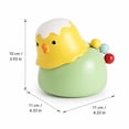 Desktop Decorative Figurine, Yellow Cracked Egg Chick Creative Shaped ...