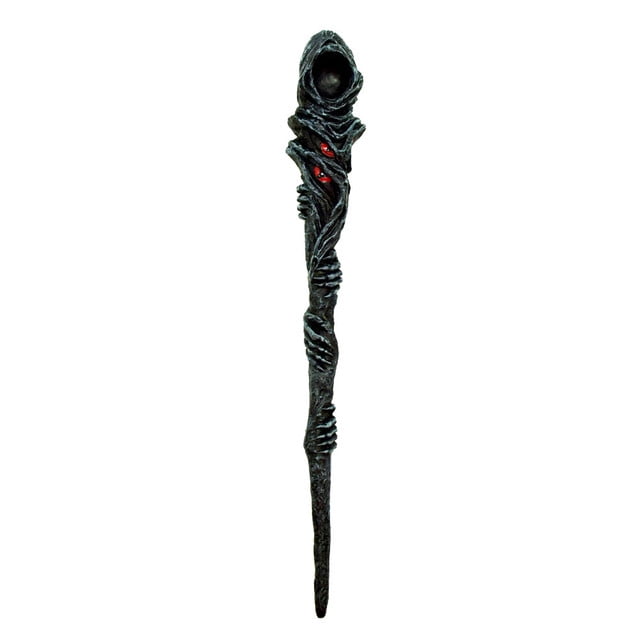 Faceless Hooded Dark Wraith Magic Wand - 9.5" - Walmart.com
