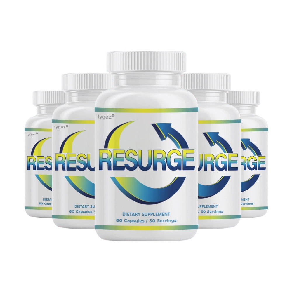 Resurge 300 Capsules - 5 Pack - Walmart.com