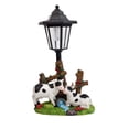 Cadancy Garden Decor Solar Light Owl Statue Outdoor LED Lamp Resin ...