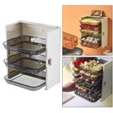 Multilayer Fruit and Vege Preparation Rack Supplies, , Mounted ...