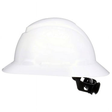 3M SecureFit HDPE 4-Point Ratchet Suspension Hard Hat Yellow H702SFRUV ...