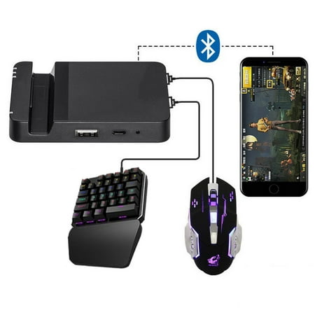 PUBG Mobile Phone Game Controller Mouse and Keyboard Battledock ...