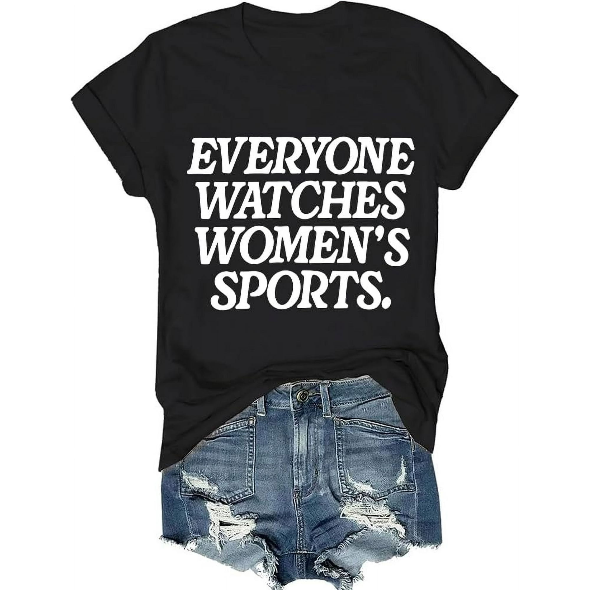 Click here for Unbranded Everyone Watches Womens Sports Shirt Fun... prices