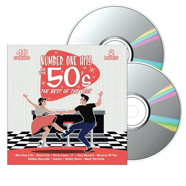 Classic #1 Hits of the 50s Music - 40-Song 2-CD Pack - Walmart.com