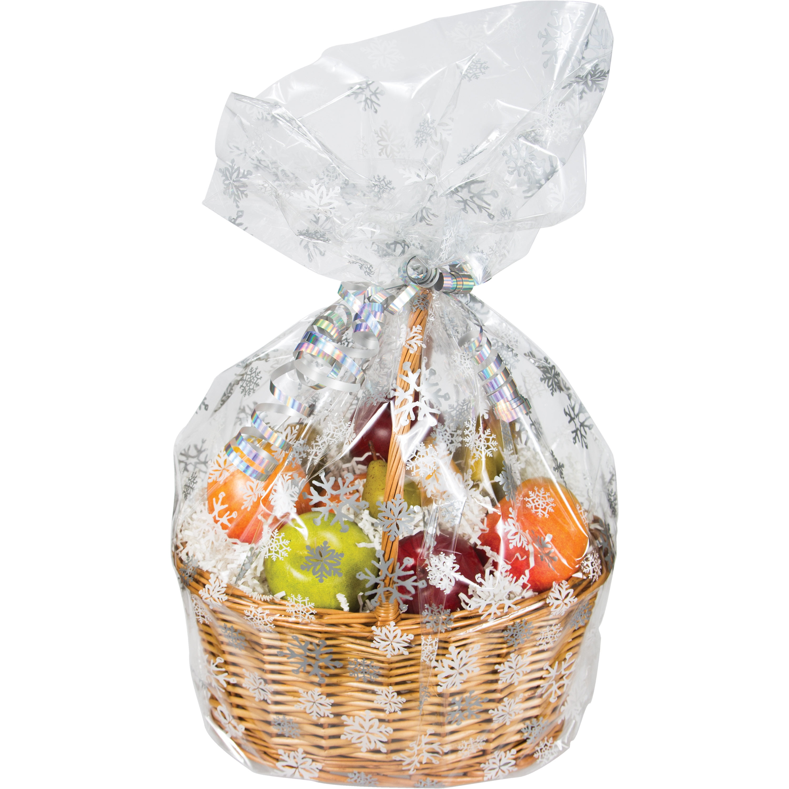 Snowflake Basket Bag, 1 pack - Walmart.com