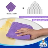 MR.SIGA Microfiber Cleaning Cloths Pack of 12, All-Purpose Rags, 32 x ...