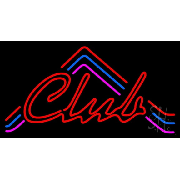 Red Double Stroke Beer Liquor LED Neon Sign 24 x 31 - inches, Clear ...