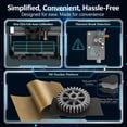TINA2PLUS 3D Printer,250 mm/s Fast Printing,Fully Assembled,Auto ...