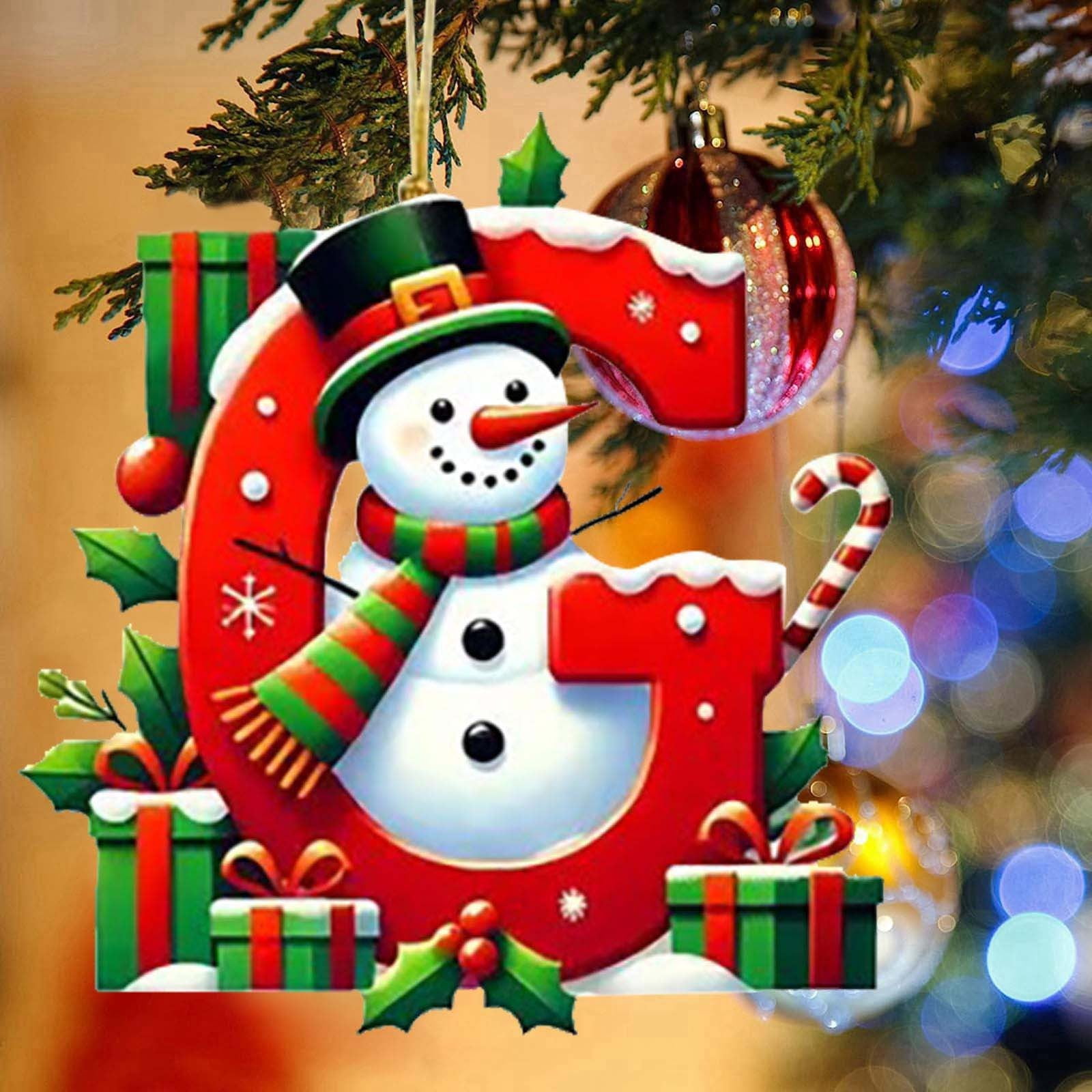 Click here for Staron 26 Letter Ornaments For Christmas Tree  Per... prices