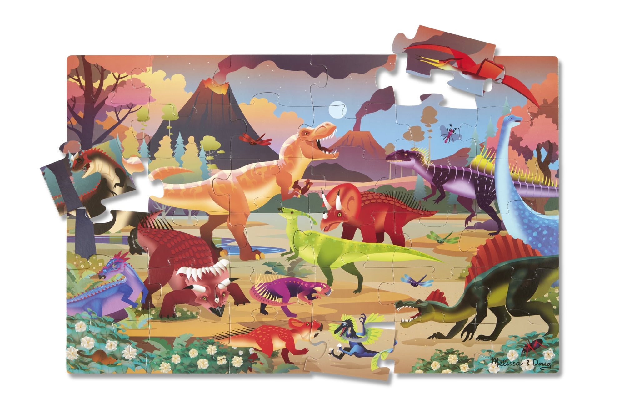 Melissa And Doug Dinosaur Floor Puzzle