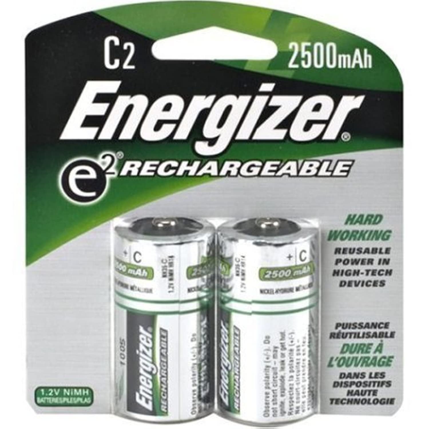 Click here for Energizer Recharge C Batteries 2500mah Nimh Pack O... prices