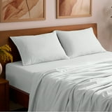 Mellanni 5-Piece Iconic Split King Bedsheet Set - Microfiber, 16" Deep ...