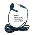 Lavalier Microphone with 360°Rotating Clip for Clear Sound Quality ...