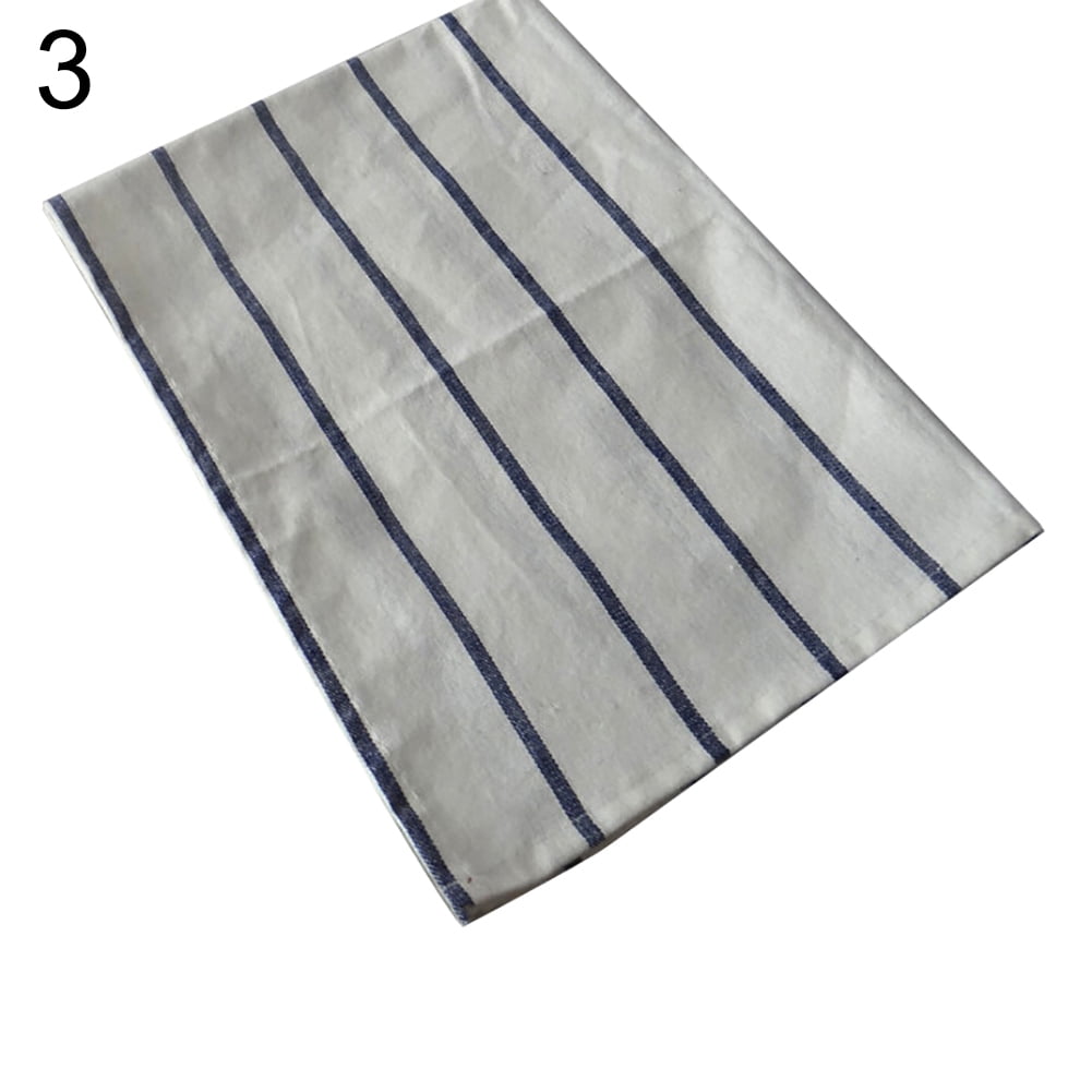 Farfi Linen Cotton Stripe Kitchen Table Mats Napkin Placemat Cloth Cup ...