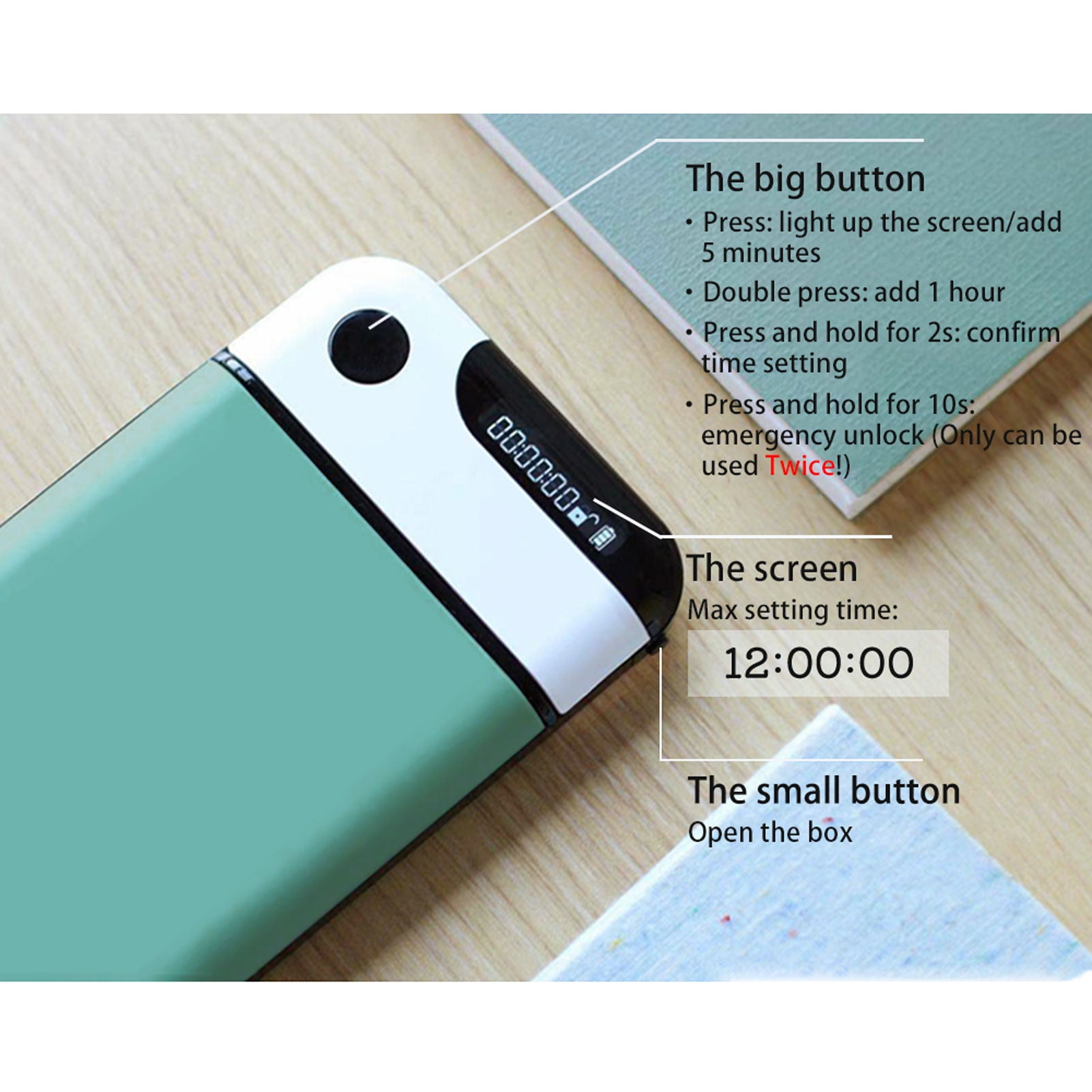 Phone Prison Phone Lock Box With Timer, Prison Phone, Timed Lock Box ...