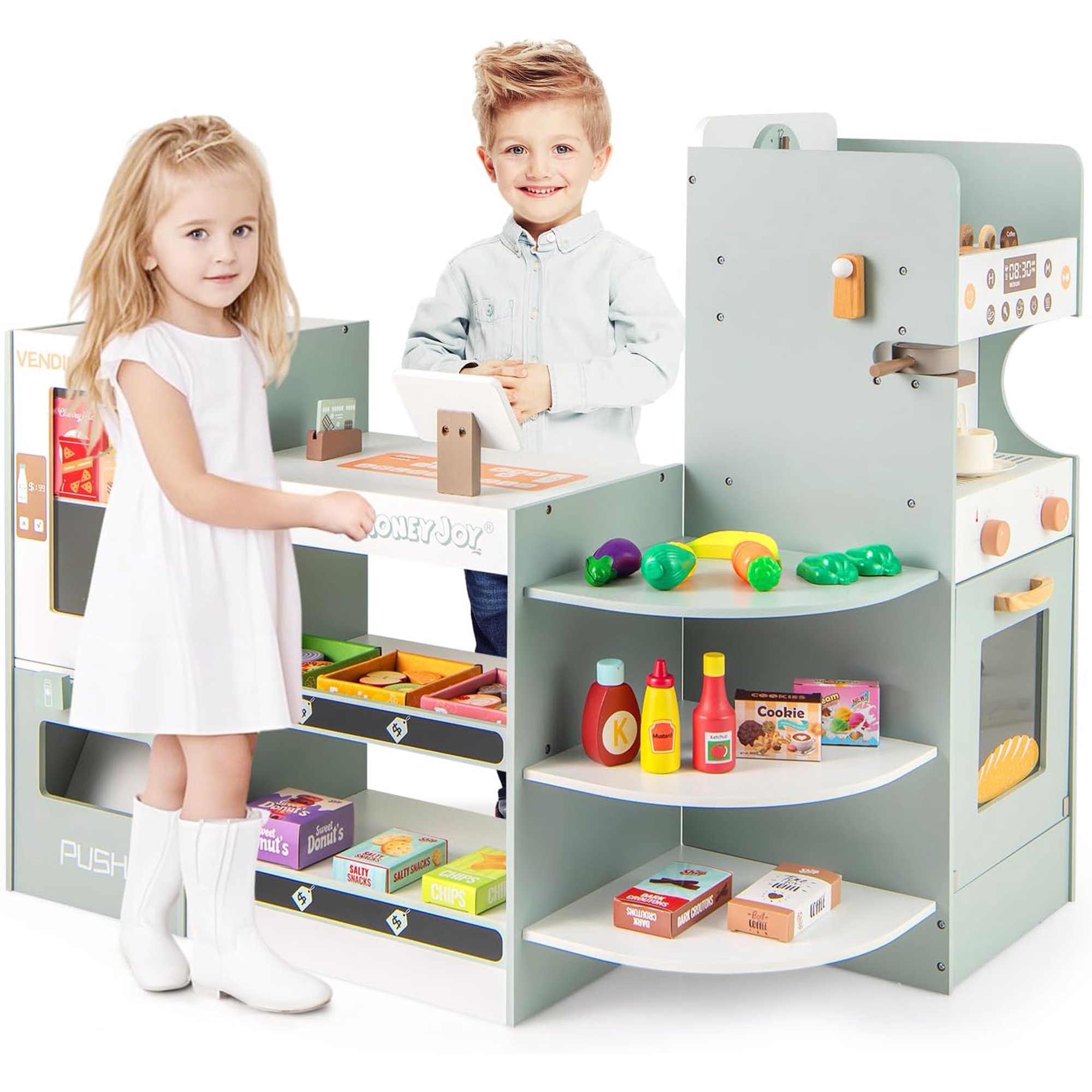 Click here for Olakids Grocery Store Playset  Kids Play Store  Wo... prices