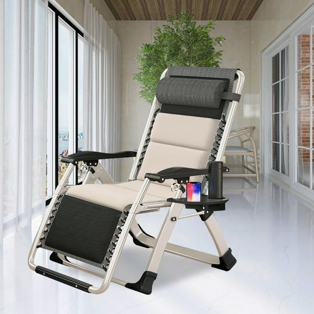Lilypelle Zero Gravity Chair for Patio Lawn Beach Pool Outdoor ...