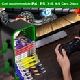 15.8 in Game Storage Tower Compatible with PS5/Xbox/Switch, Universal ...