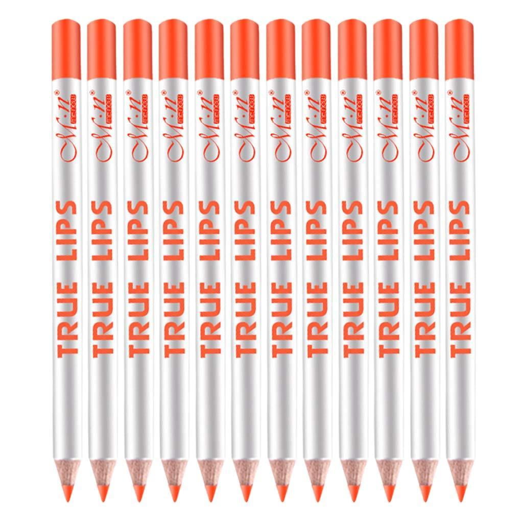 12 Piezas, Natural, , Más Completo, para Labios, Delineador de Labios ...