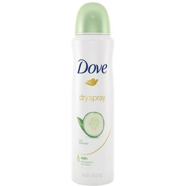Dove Dry Spray Antiperspirant, Cool Essentials 3.8 oz (Pack of 6 ...
