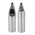 BIMZUC 4mm DIY Leather Craft Hole Punch Tool, High Carbon Steel Oval ...