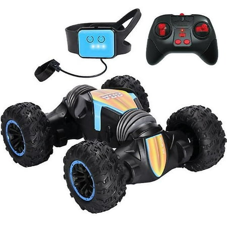 NETSENG Toy Cars Gesture Sensor Watch Drift Dual Remote Control Stunt ...