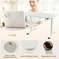 Gymax Electric Standing Desk Adjustable Stand up Computer Desk Anti ...