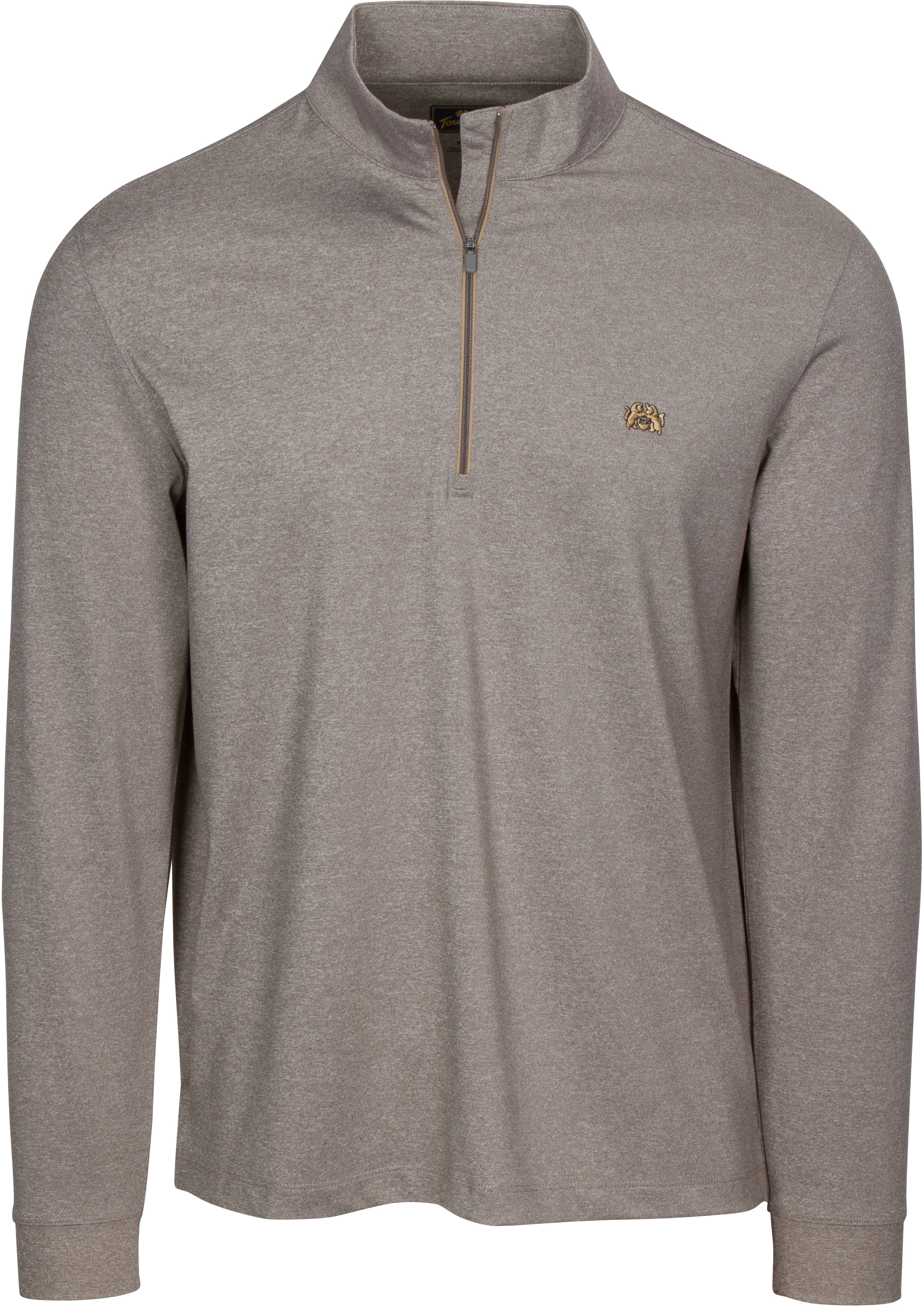 Tourney Men's Knit Quarter Zip Mock Performance Golf Pullover - Walmart.com