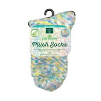 Earth Therapeutics Moisturizing Foot Sock - White with Footprints - 1 ...