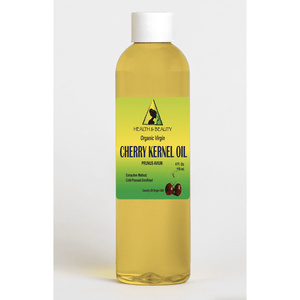 Cherry kernel oil unrefined virgin organic carrier cold pressed premium ...
