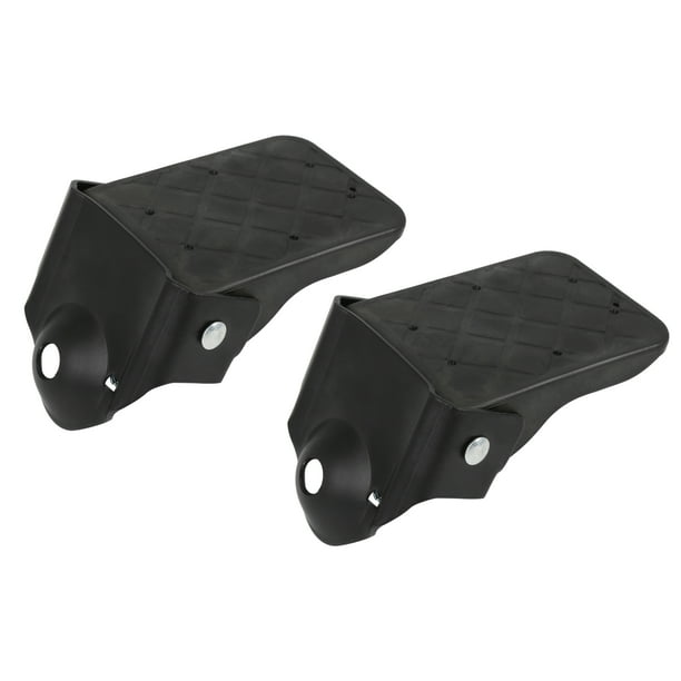 1 Pair Universal Foot Pegs Folding Footrest Foot Pedal Black for ...