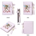 Casual Women Ladies Purse Flower Pattern Short Wallet Zipper Pocket PU ...