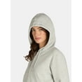 No Boundaries Cropped Zip Hoodie, Women’s - Walmart.com