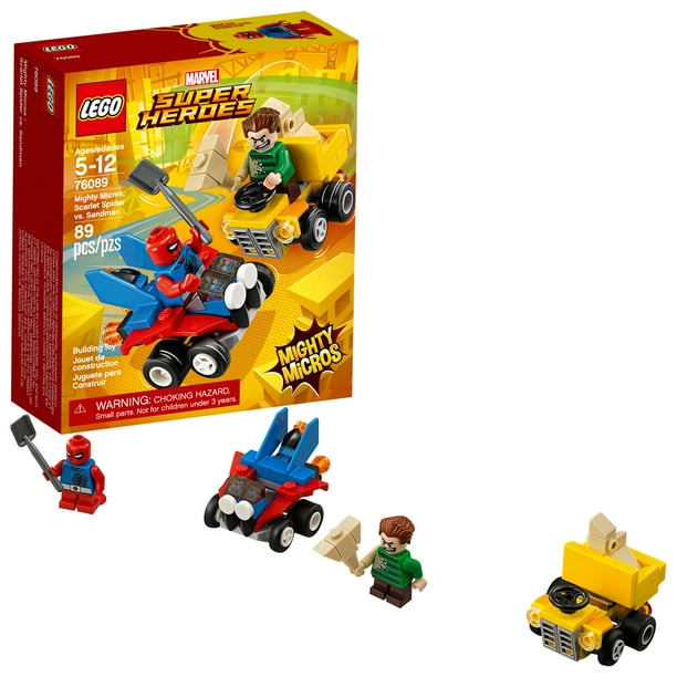 LEGO Super Heroes Mighty Micros: Scarlet Spider vs. Sandman 76089 ...
